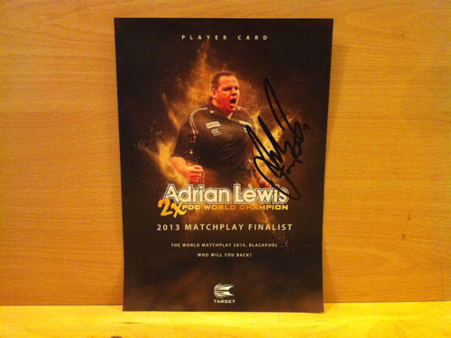 Adrian Lewis Signed Colour Photo – Dolbyhome