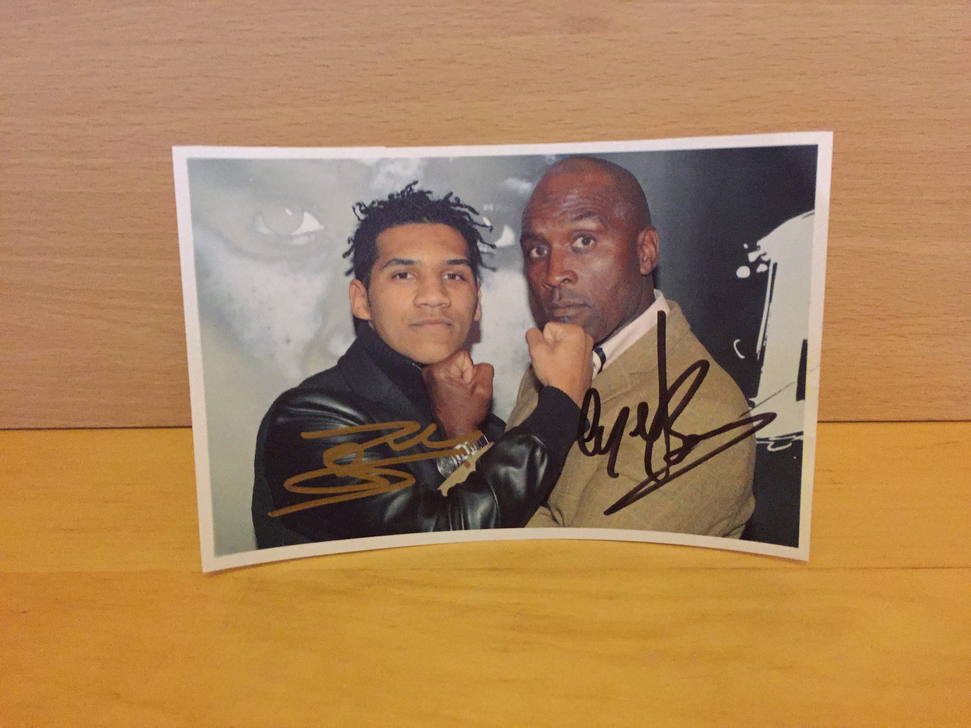 Conor Benn Nigel Benn Signed Colour Photo - Dolbyhome
